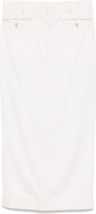 BETTTER Umgedrehter Midirock - Weiß