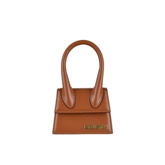 Jacquemus Pre-owned Cuir Sacs a main - Femme - Pre-owned - Brun - Taille: ONE Size