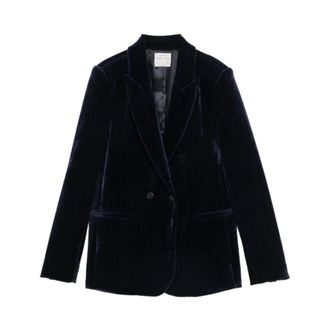 Forte_Forte My Jacket - - Jackets - Damen - Blau - L