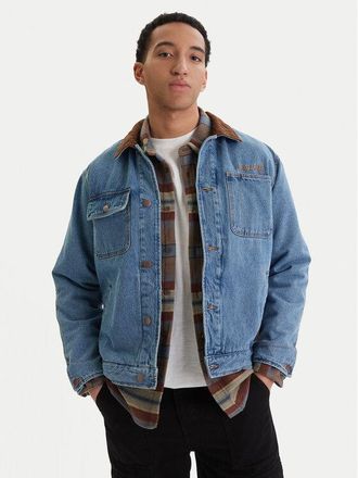 Rvca Jeansjacke Post Dayshift 23A213506 Blau Regular Fit