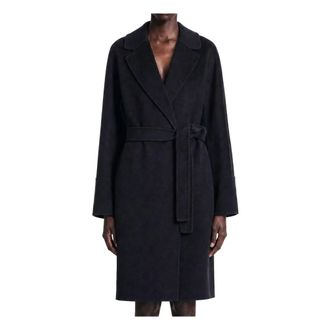 Max Mara Femme, Manteaux, Noir, Taille: 34 FR Arona Coat