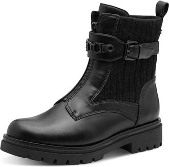 Marco Tozzi Marco Tozzi Guido Maria Kretschmer 2-86401-45 Bottes tendance pour femme, noir (Black Comb, 40 EU), Noir/comb, 40 EU