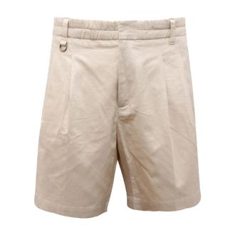 Paolo Pecora Bermuda Leinen/Baumwollshorts - - Shorts - Herren - Wei&szlig; - XL