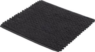 Kleine Wolke Badteppich Willow, Farbe: Schiefer, Material: 55 % Polyester / 45 % Baumwolle, Gr&ouml;&szlig;e: 60x 60 cm