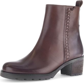 Gabor Damen Ankle Boots, Frauen Stiefeletten,Moderate Mehrweite (G),uebergangsschuhe,uebergangsstiefel,Stiefel,Sattel/EF (Micro),40 EU / 6.5 UK