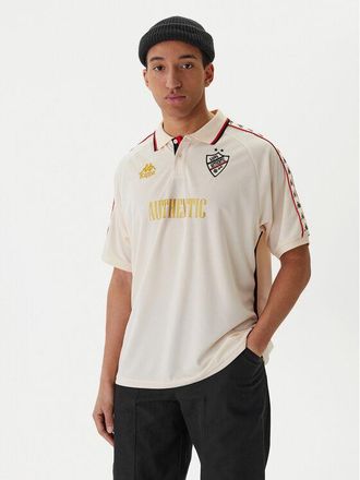 Kappa Technisches T-Shirt Banda Stafen 222 38254UW &Eacute;cru Comfort Fit