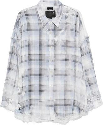 R13 Damen, Blusen & Hemden, Blau, XSGr&ouml;&szlig;e