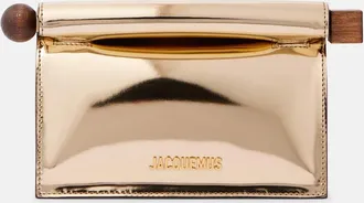 Jacquemus Clutch Rond Carr&eacute; Small aus Lederimitat