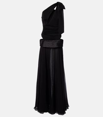 New Arrivals Robe asym&eacute;trique &agrave; d&eacute;coupes