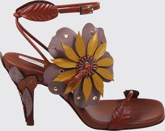 Zimmermann Sandales &agrave; Talons Femme couleur Bordeaux