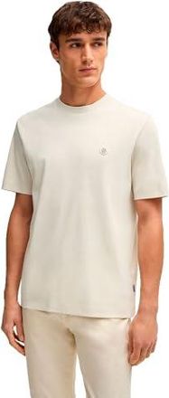 BOSS Hommes C-Taut 01 T-Shirt Regular en Coton avec Monogramme Double B