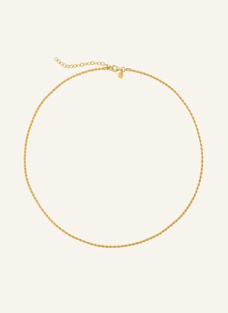 Pompidou Halskette Mini Ruby Bold Rope Chain By Glambou gold