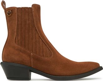 Pinko Cowboystiefel PINKO Tex 14 SD0345P002 Braun