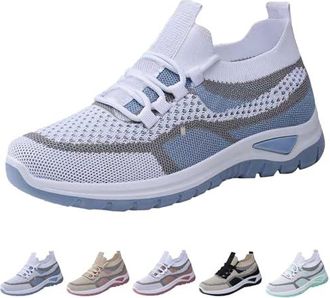 Generic Baskets pour femme avec lacets Arch Support Chaussures de course Chaussures de sport respirantes confortables et l&eacute;g&egrave;res Chaussures de marche pour la 
