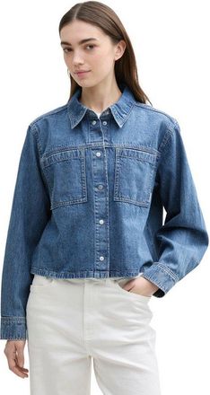 Tom Tailor Jeansbluse mit Brusttaschen