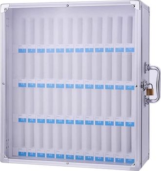 Generic Handyhalter for Das Klassenzimmer, Abschließbare Handy-Aufbewahrungsbox, Aus Verdickter Aluminiumlegierung, Widersteht Verformungen und Rissen, Perfek