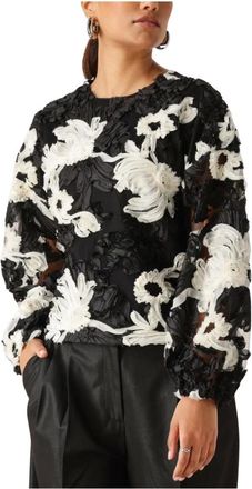 Co'Couture Damen, Blusen & Hemden, Schwarzk, XSGr&ouml;&szlig;e