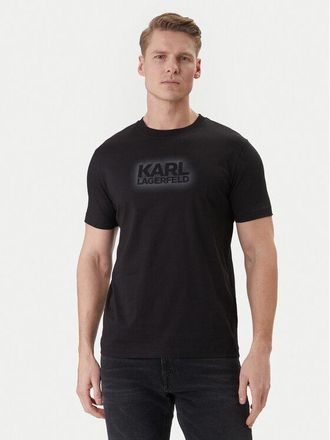 Karl Lagerfeld T-Shirt 755060 562242 Schwarz Regular Fit