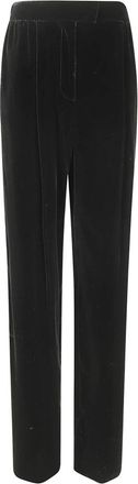Valentino Garavani Samt-Hose - - Trousers - Damen - Schwarzk - S