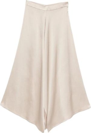 Alysi Femme, Jupes, Rose, Taille: 42 FR Satin Skirt