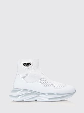Philipp Plein High-Top-Slip-On-Sneakers aus Stretch-Viskose-Strick mit Chunky-Sohle