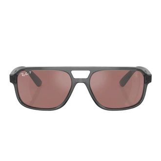 Ray-Ban unisex, Accessoires, Gris, Taille: 58 MM Nylon Lunettes de soleil