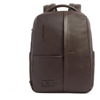Piquadro Russel Laptop Rucksack 15-6 - - Bags - Herren - Braun - ONE SIZE