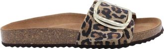 Geox Femme, Chaussures, Brun, Taille: 39 EU Poeto Slipper