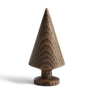 The Oak Men Tannenbaum - Holz - glatt - dunkel - H&ouml;he: 10 cm