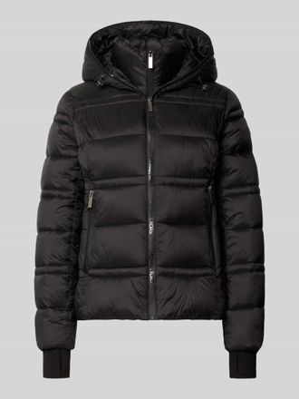 Michael Kors Steppjacke mit Kapuze und Rei&szlig;verschlusstaschen