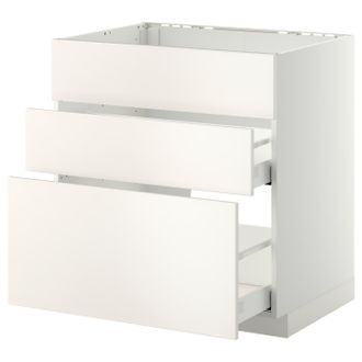 IKEA METOD / MAXIMERA Unterschr. f Sp&uuml;le/3 Fronten/2Sch