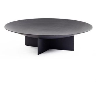 BIZZOTTO Bizzotto braciere Nebraska schwarz &Oslash;100x27 cm aus pulverbeschichtetem Stahl