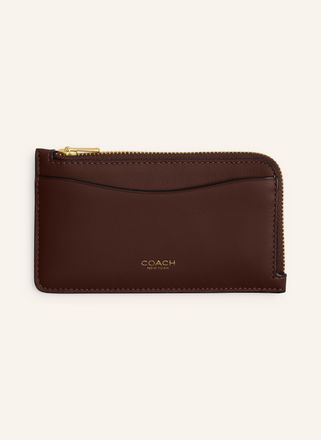 Coach Kartenetui New York braun