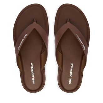 Karl Lagerfeld Zehentrenner KARL LAGERFELD Kastor IV KL70206C Braun