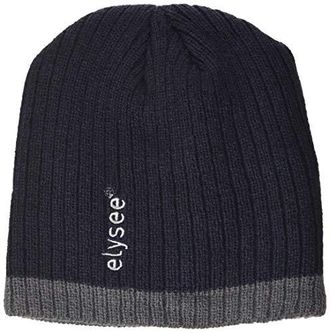 Elysee Bonnet Thinsulate - Bleu Marine/Gris, Bleu Marine/Gris, Taille Unique