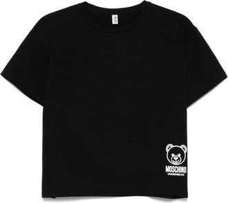 Moschino Femme, Tops, Noir, Taille: 42 FR T-Chemises