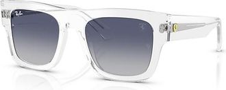 Ray-Ban Rb2217m Home Race Special Edition 2025 Sonnenbrillen Transparent Fassung Grau Glas 53-21