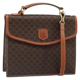 Celine Sac &agrave; main vintage Pre-owned - Femme - Pre-owned - Brun - Taille: ONE Size