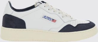 Autry Medalist Low zweifarbige Sneaker aus Kalbsleder und Wildleder
