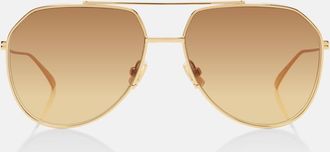 Bottega Veneta Aviator-Sonnenbrille Light Ribbon
