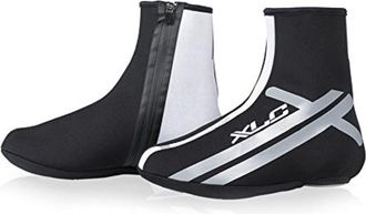 XLC Überziehschuh Cyclebooties BO-A03, schwarz/weiß, 37/38, 2510002000