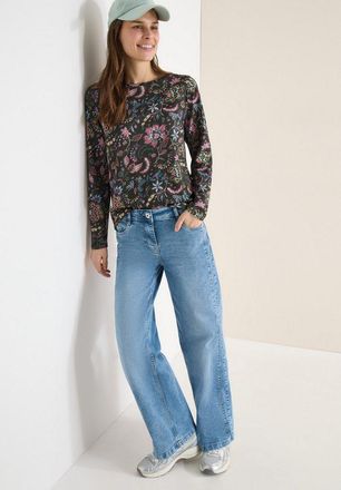 Cecil Langarmshirt mit U-Boot-Ausschnitt