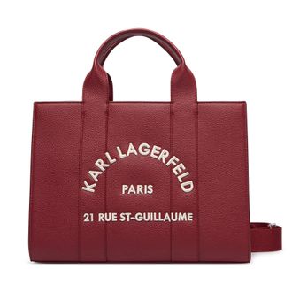Karl Lagerfeld Handtasche KARL LAGERFELD B1W30041 Dunkelrot