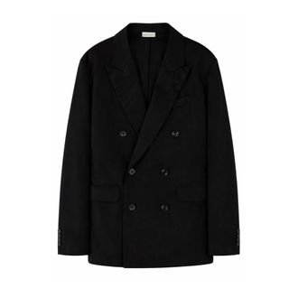 Dries Van Noten Zweireihiger Blazer - - Jackets - Herren - Schwarzk - M