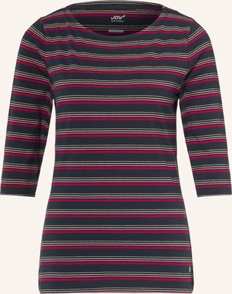 Joy Joy Sportswear Shirt Gina Mit 3/4-Arm Und Glitzergarn schwarz