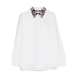 Max Mara Femme, Blouses et Chemises, Blanc, Taille: 40 FR Mstgene Shirt