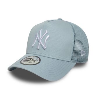 New Era League ESS Trucker Adjustable Cap NY Yankees Hellblau, Size:OneSize