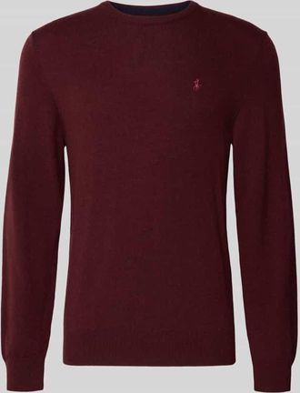 Polo Ralph Lauren Strickpullover mit gerippten Abschlüssen