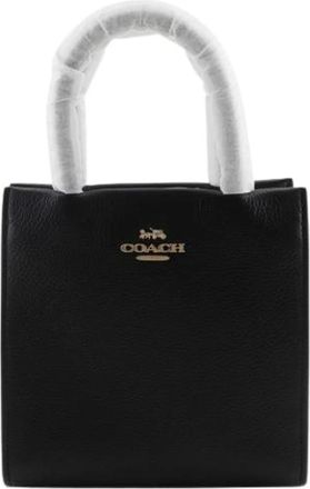 Coach Pre-owned Mini Carry Leather 2way Bag - Femme - Pre-owned - Noir - Taille: ONE Size