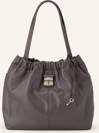 Marc Jacobs Schultertasche The Cristina Tote Hobo Chain grau